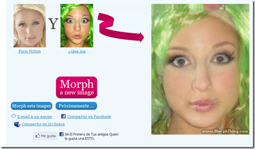Cachivaches: Generador de Foto Morphing con tu cara y un famoso